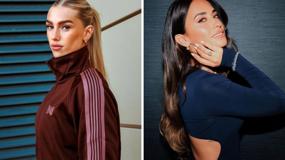 Duelo de estilos: Antonela Roccuzzo contra Kelci Rose Bowers, la pareja ...