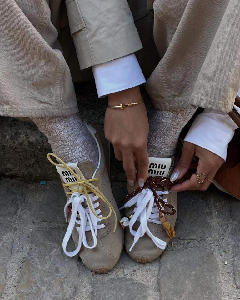 Sorry white trainers—fashion people are choosing these 5 summer shades ...