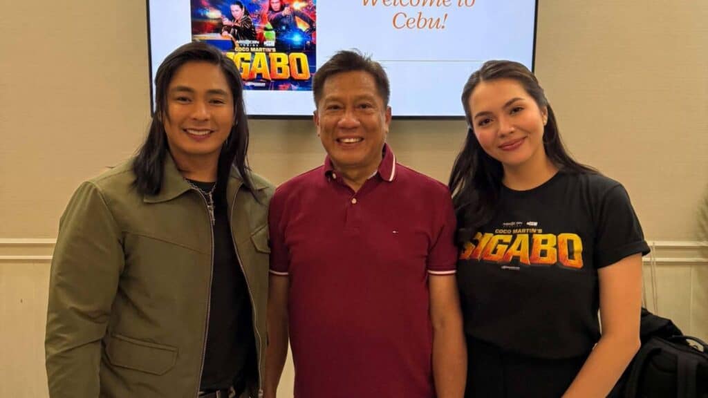 Archival welcomes Coco Martin, Julia Montes amid Cebu shoot