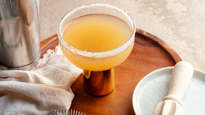 Classic sidecar cocktail recipe