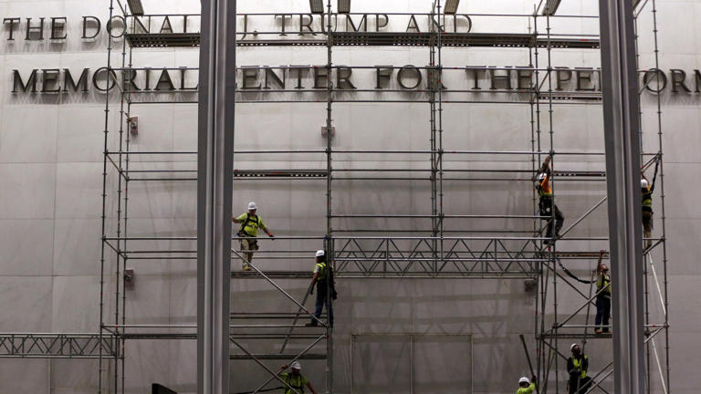 Work underway to remove Trump’s name from Kennedy Centre