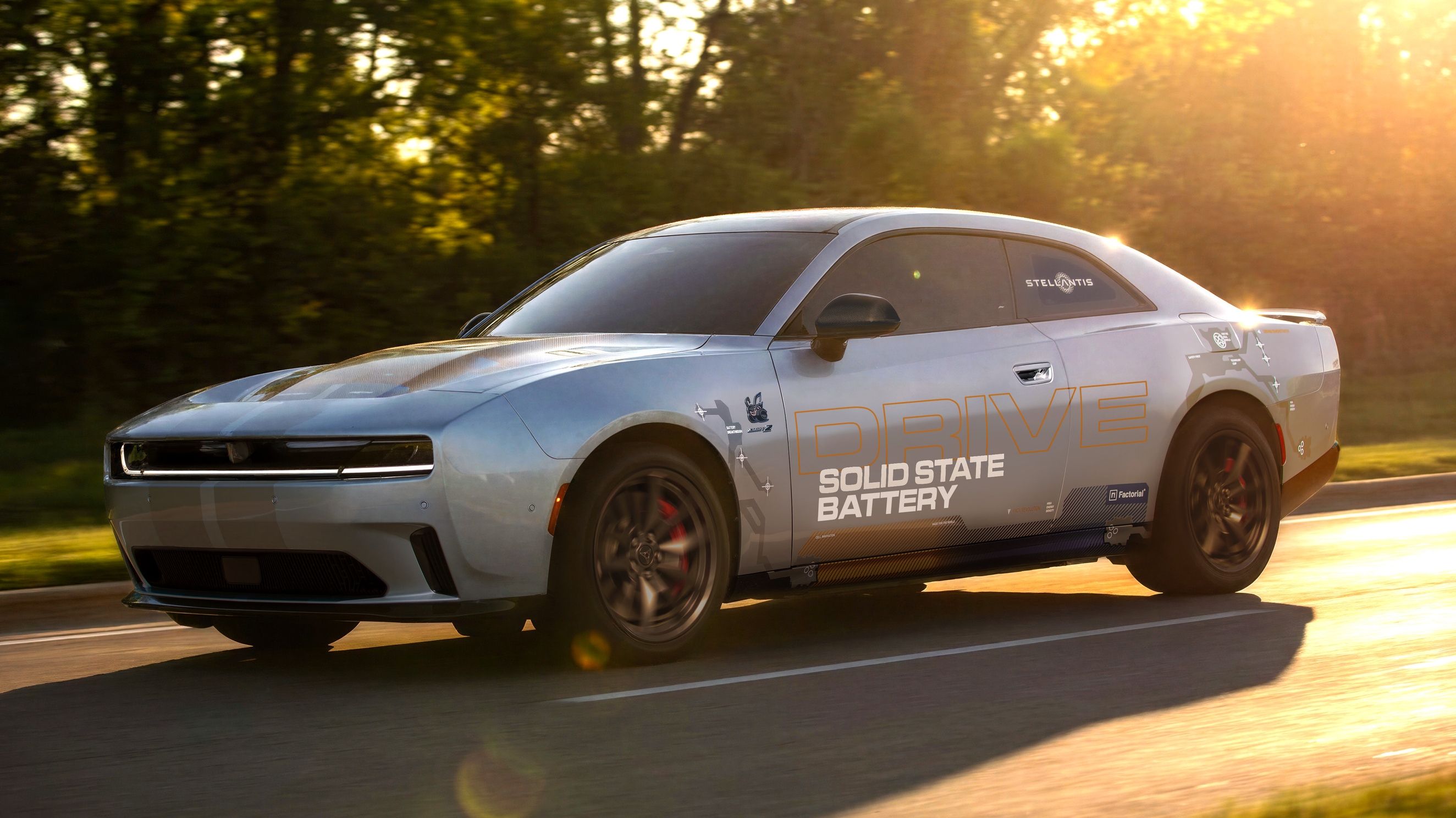 Dodge Charger EV tests semi-solid-state batteries on public roads