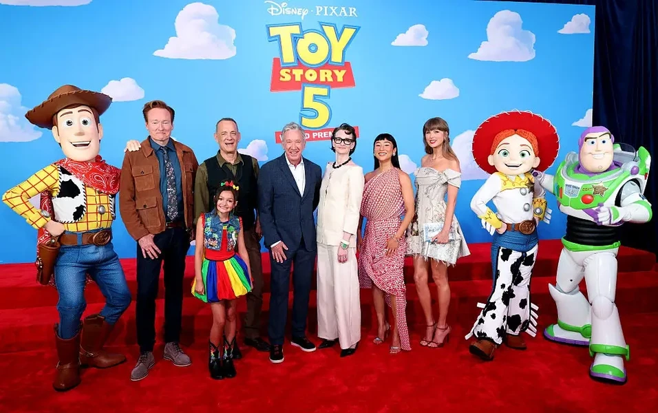 Taylor Swift’s Toy Story 5 song breaks Spotify and UK chart records