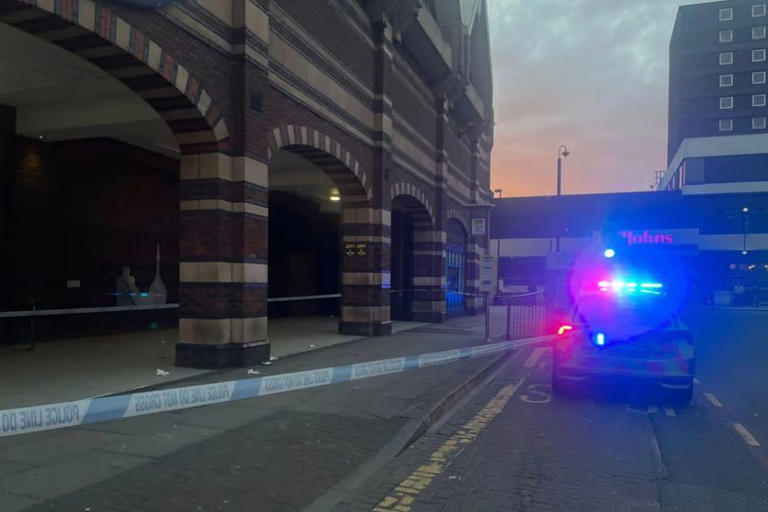 Police swarm Liverpool city centre as man 'covered in blood' after ...