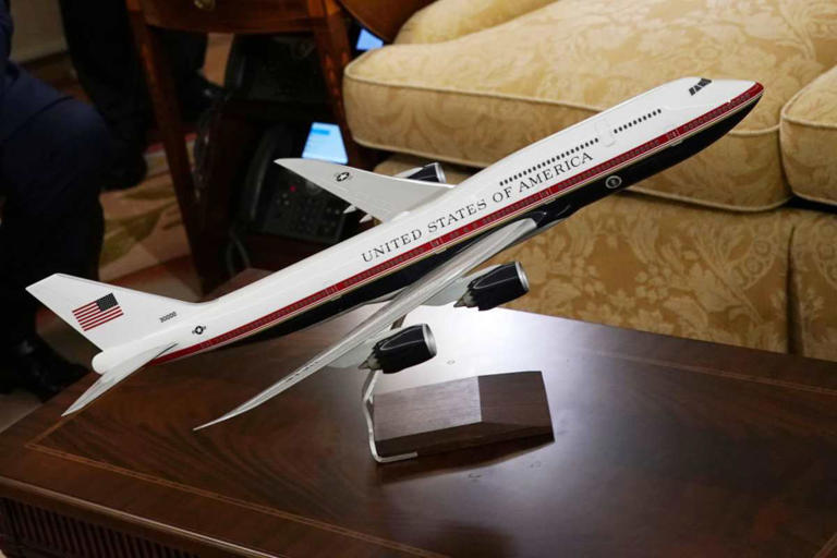 Trump eyes first Air Force One flight on Qatar-gifted jet for Mount ...