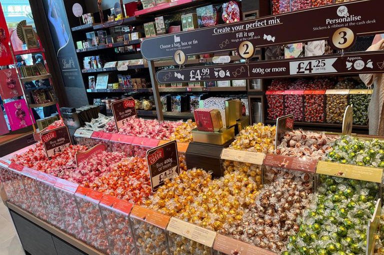 I went to Trafford Centre's new chocolate pick 'n' mix and got more ...