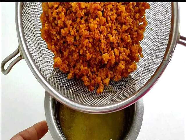 Delicious barfi recipe using leftover ghee residue