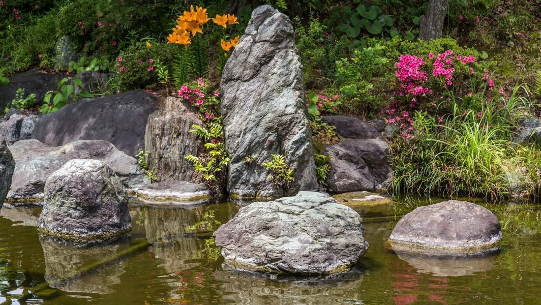 Aquascaping blends Japanese garden design with low-care plants