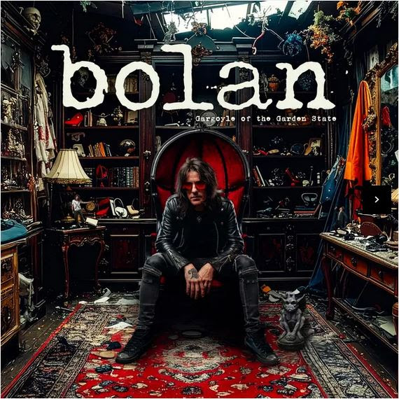 Bolan: disponibile il nuovo album “Gargoyle of the Garden State”