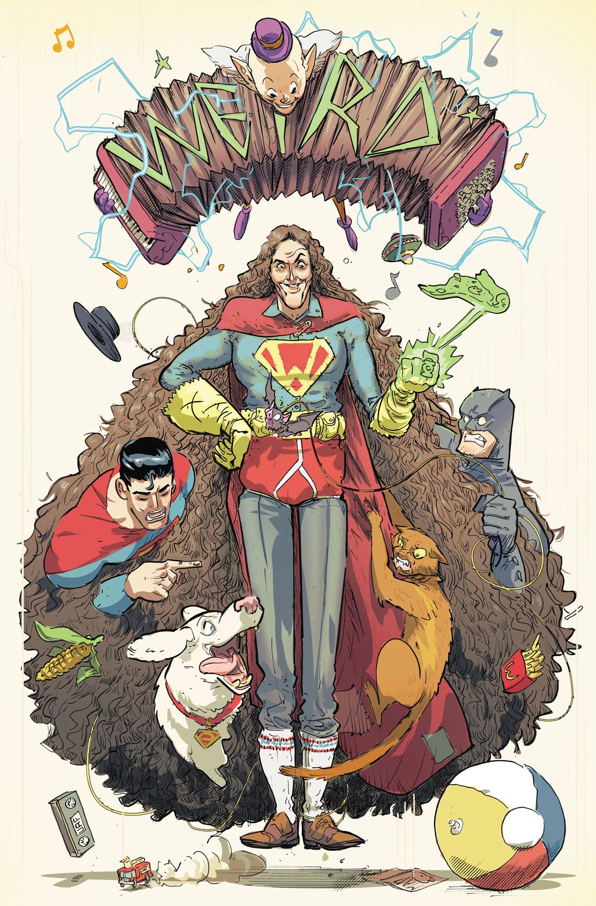 Batman/Superman/Weird Al: World’s weirdest #1 cover art gallery