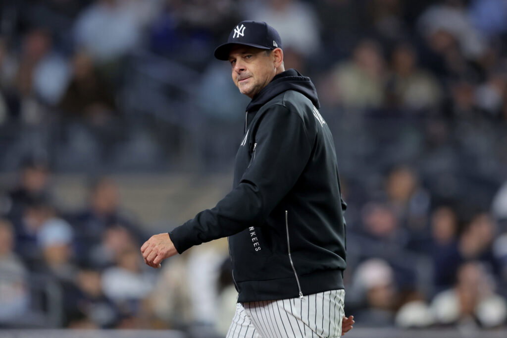 Aaron Boone discusses Trent Grisham’s injury, Ryan Weathers ...