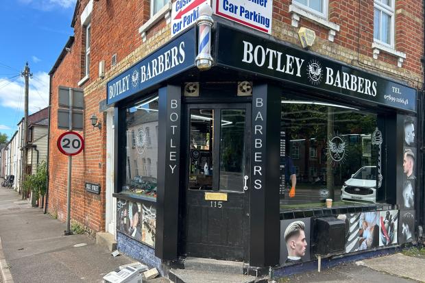Police forensics at scene after overnight incident in city
