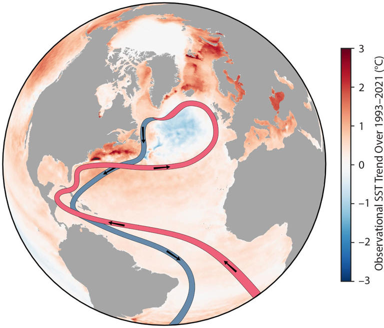 The ocean patch that is cooling in a warming world — and what it means ...