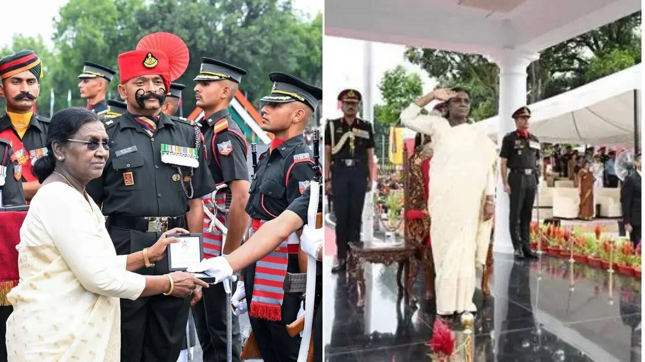 'Watershed moment': President Murmu hails commissioning of first 9 ...