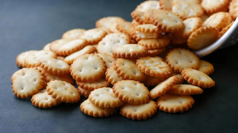 Why do biscuit packets have those tiny holes in crackers?