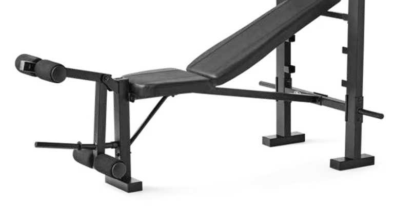 Walmart’s $99 bench & rack combo with leg press is now just $49 ...