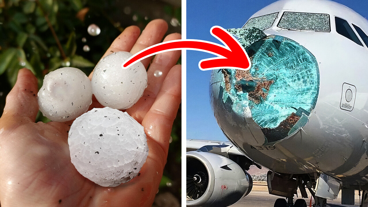 Why hail is a major threat to aircraft