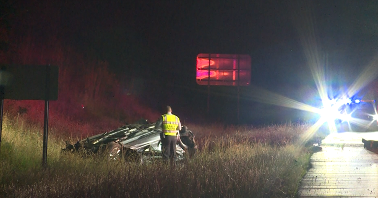 Car overturned in US-1 crash in Apex