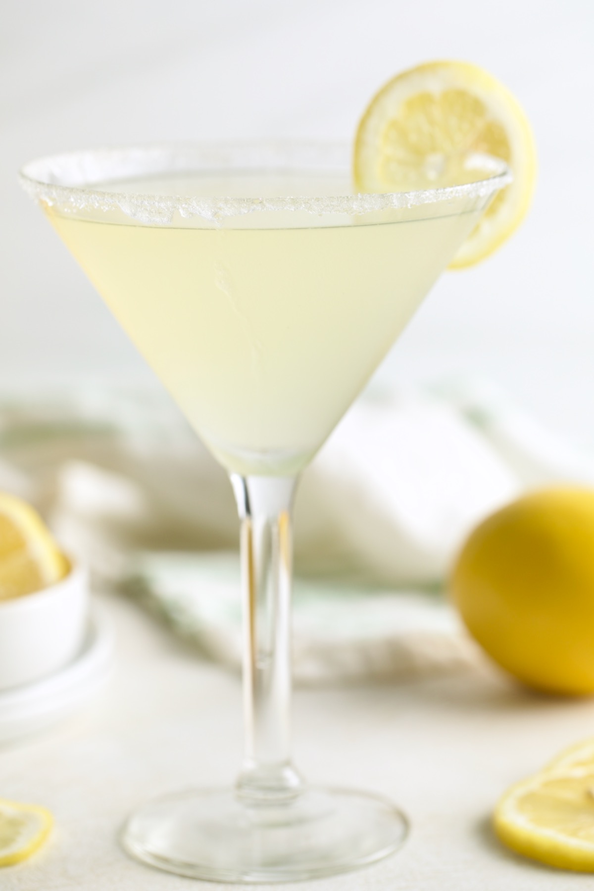 Lemon drop martini