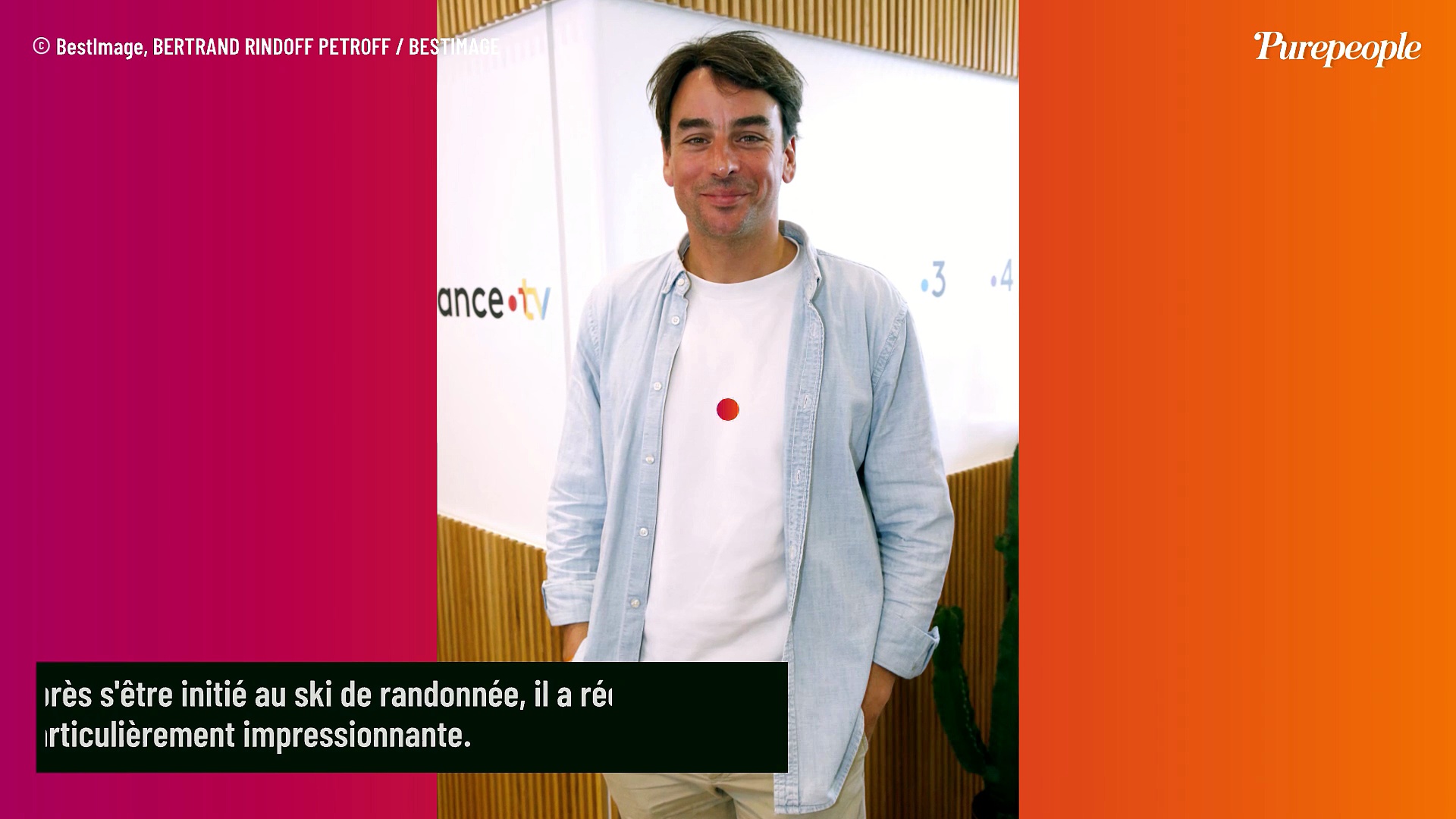 Loin des plateaux télé, Julian Bugier sort de sa zone de confort et s ...
