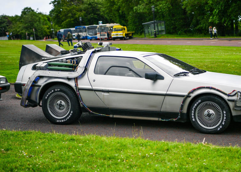 Over 100 DeLoreans gather at Stormont Estate for European festival