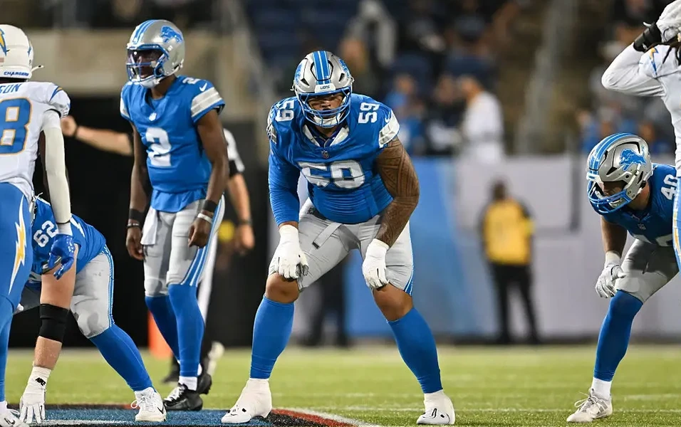 Dan Campbell noncommittal on Giovanni Manu’s position switch