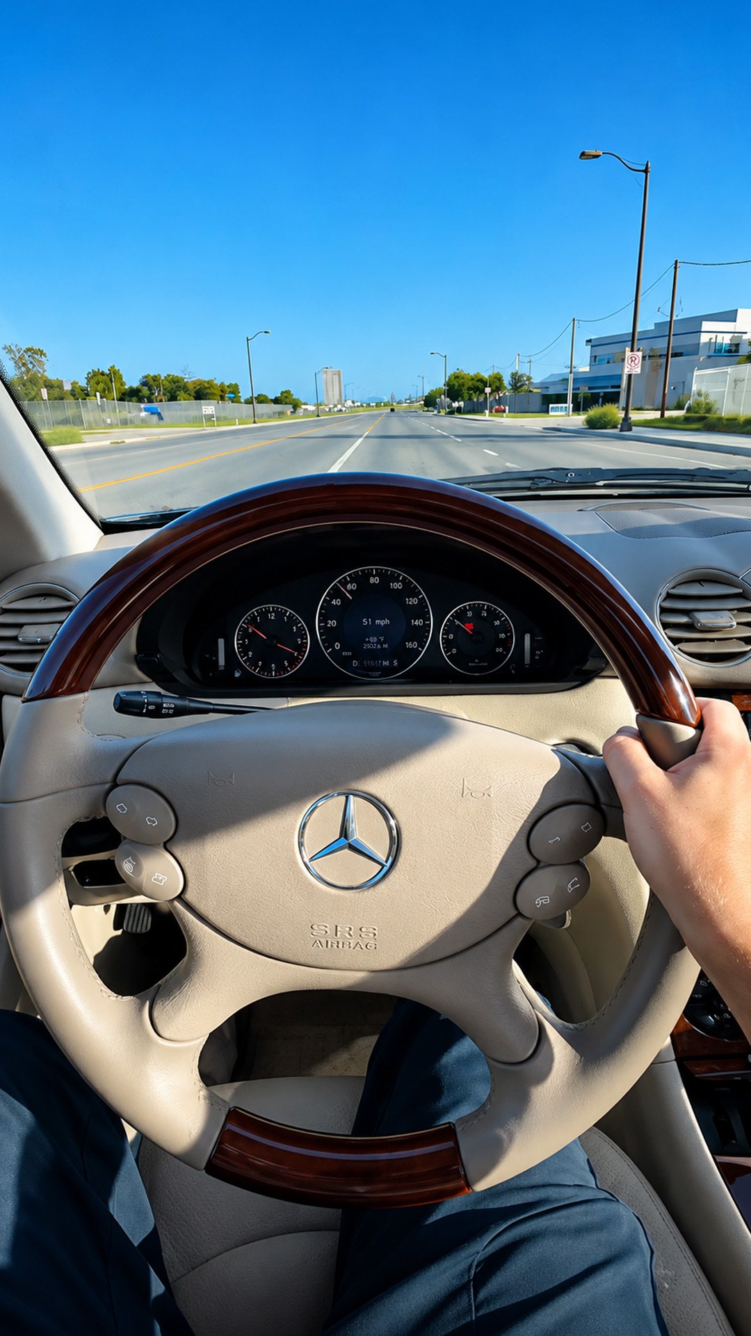 What driving a classic Mercedes CLK 500 really feels like