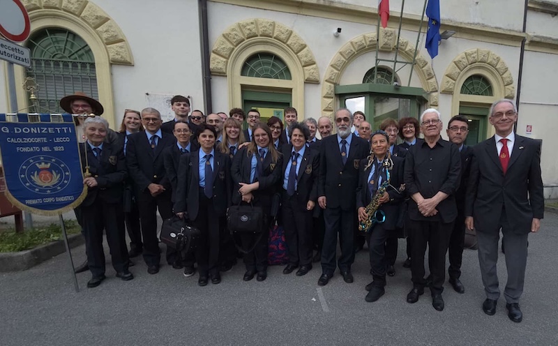Lecco. Musica in carcere con la banda "Gaetano Donizetti" di Calolziocorte