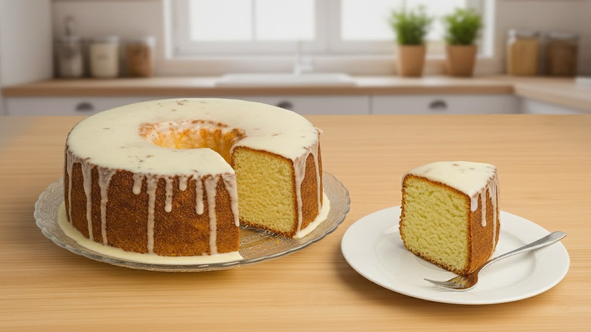 How to make vanilla glazed bundt cake