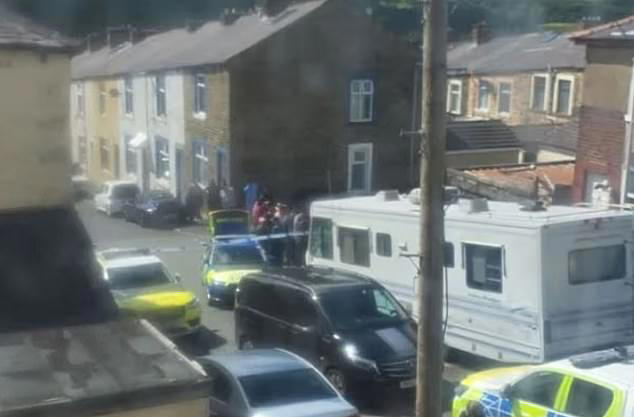 Moment girl, 17, is stabbed in the neck on residential street as armed ...