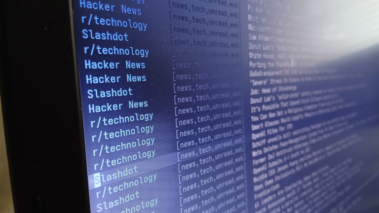I use a 40-year-old text editor to get my daily news, and the web has ...