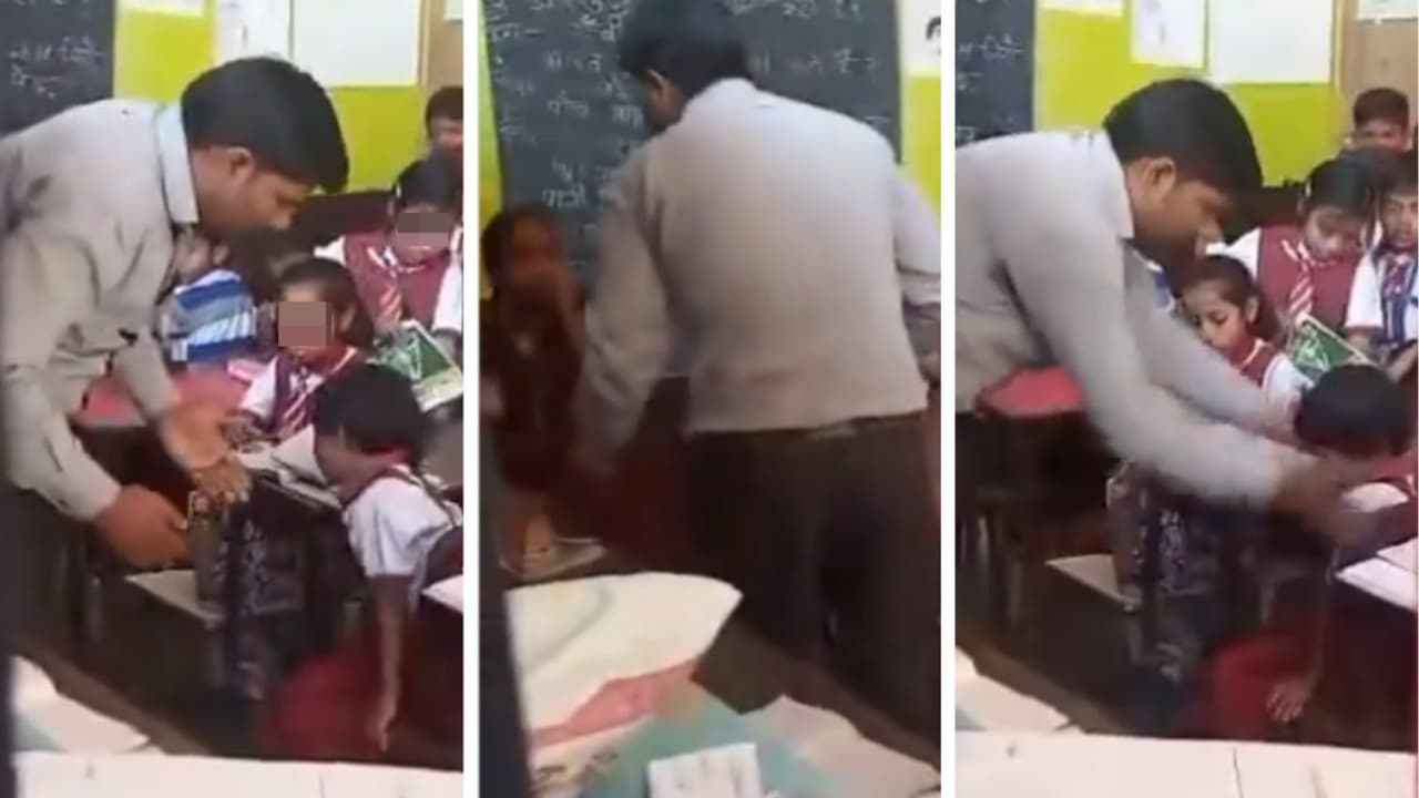 Teacher caught slapping young children in classroom, viral video sparks ...