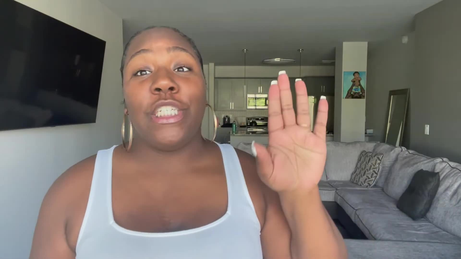 Faking a nasty cough above my husband's plate just to see him react