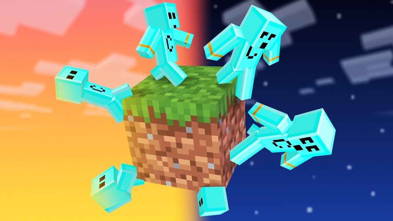 Surviving for one million days on a single Minecraft block