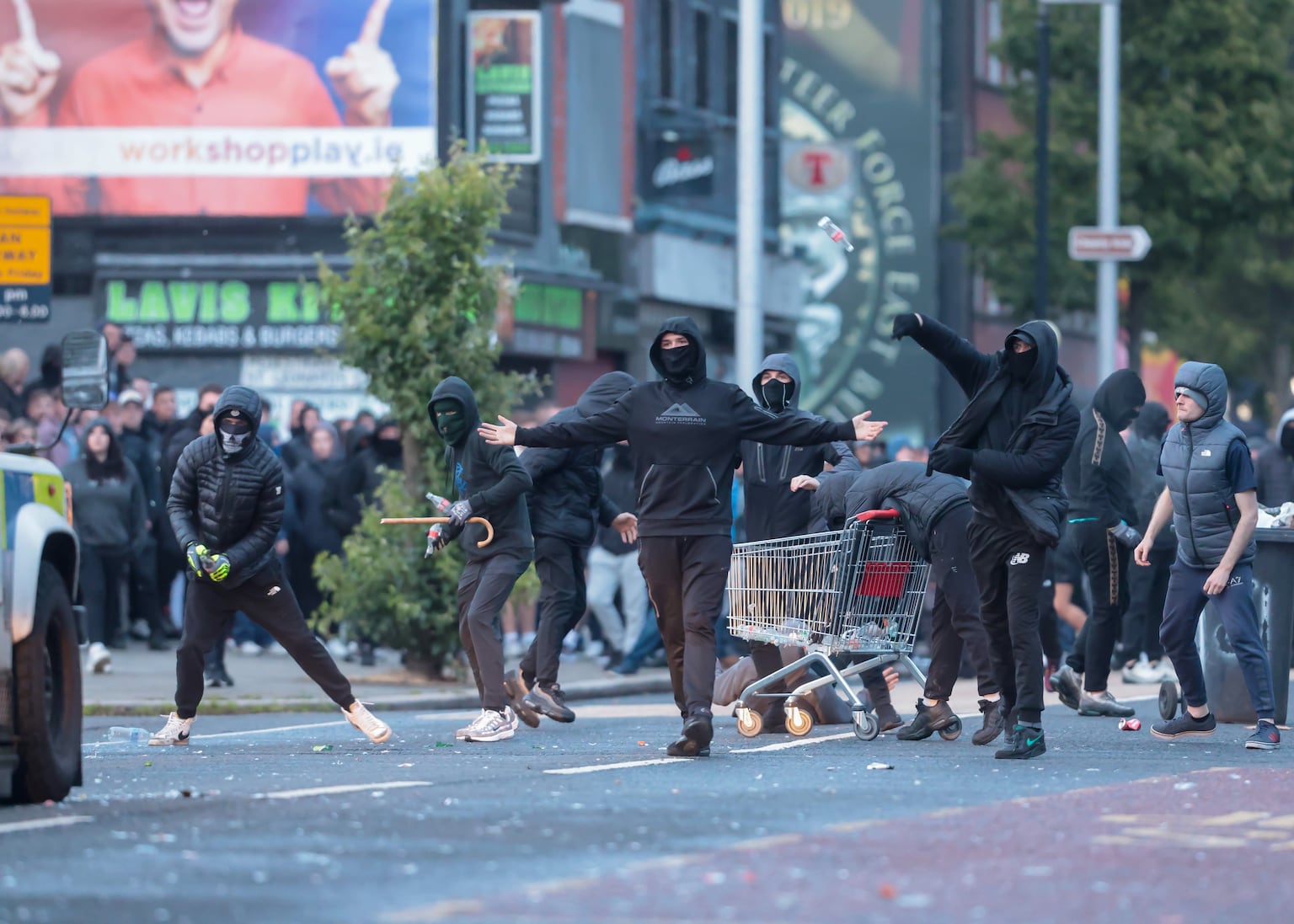 Race riots: Police say more arrests expected as 23 detained over ...
