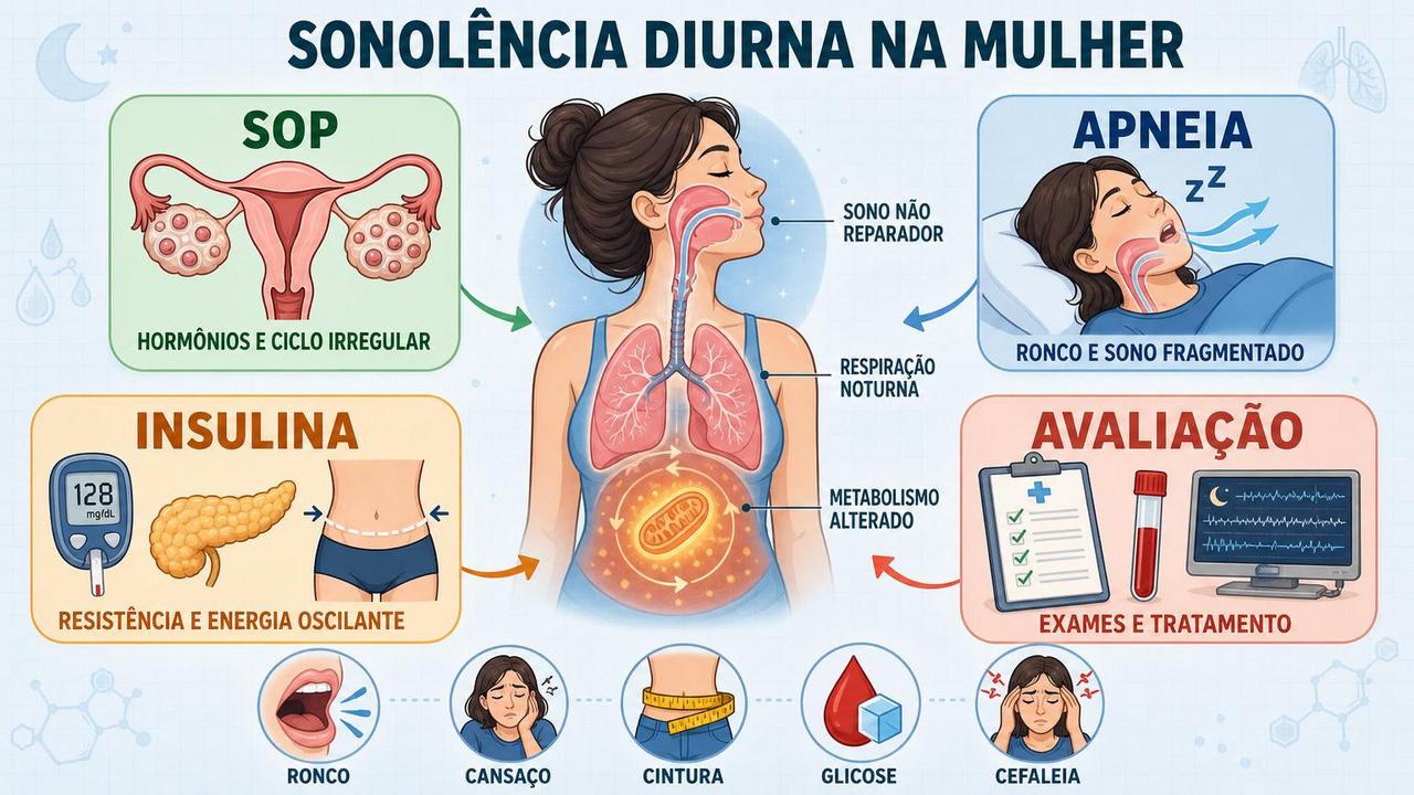 Sonolência diurna em mulheres não é só fadiga crônica: o elo importante ...