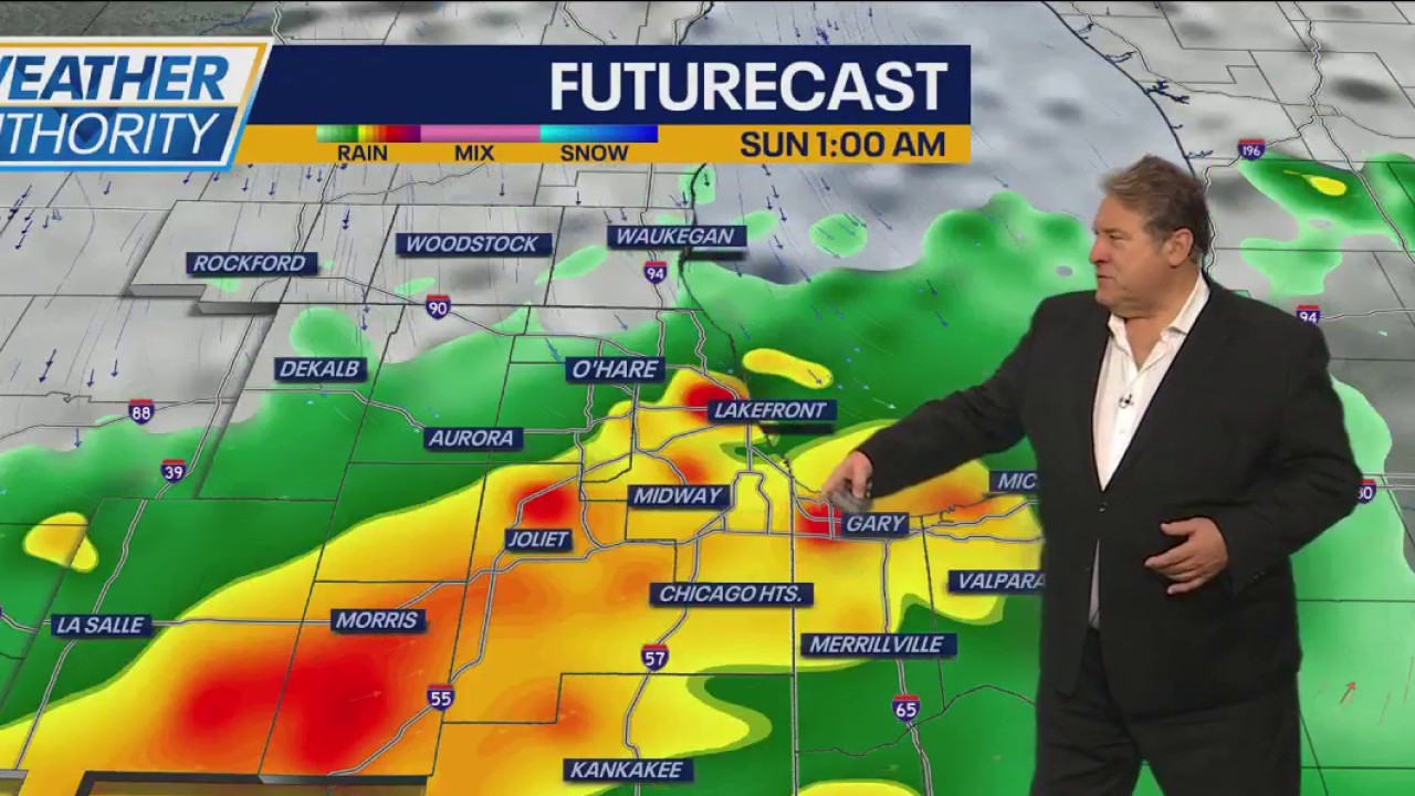Chicago weather: More stormy weather possible tonight
