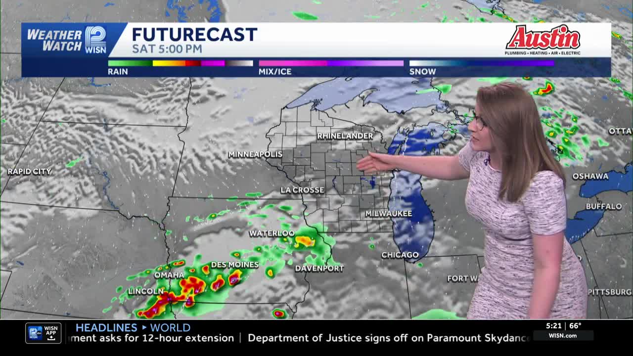 SE Wisconsin weather: Sunshine to storm chances Saturday