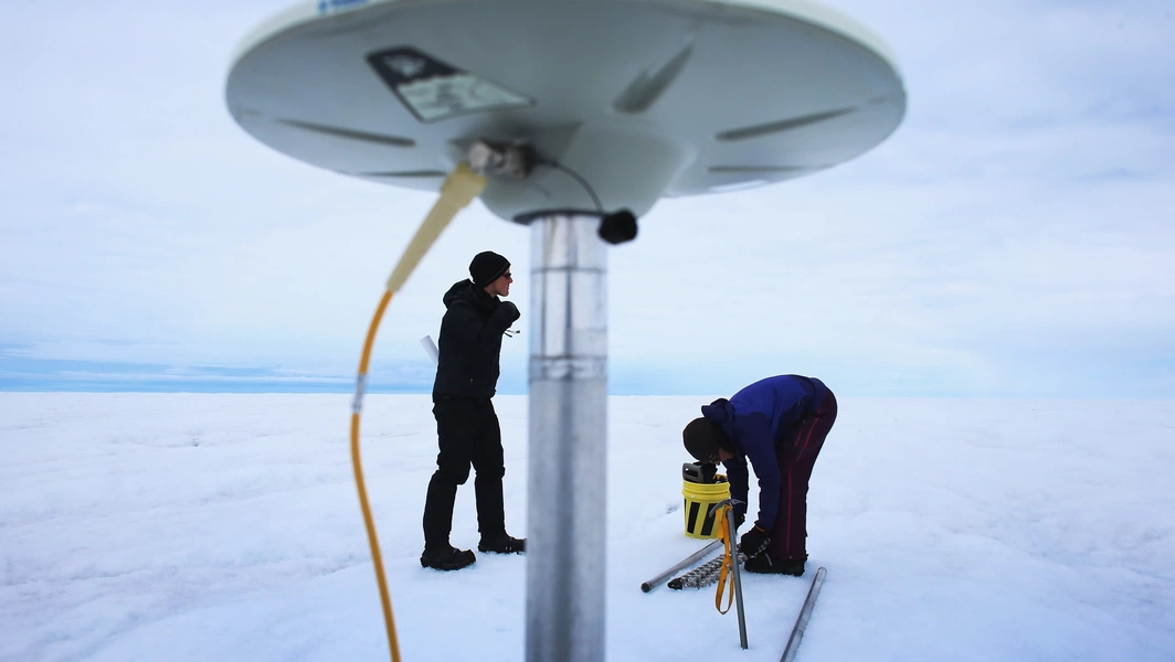 Greenland's ice loss and land movement