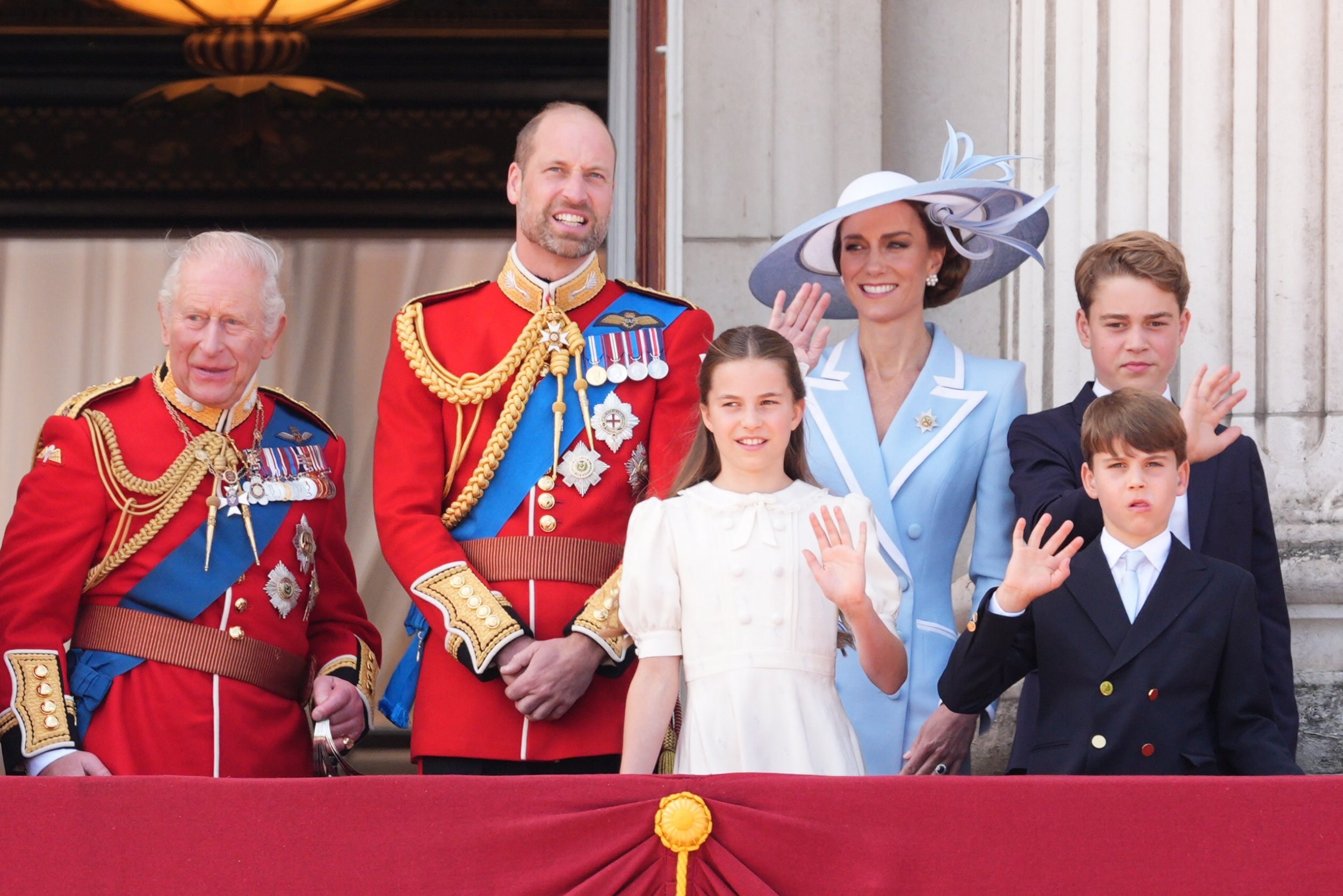 Princess Charlotte is mum Kate’s mini-me at Trooping the Colour ...