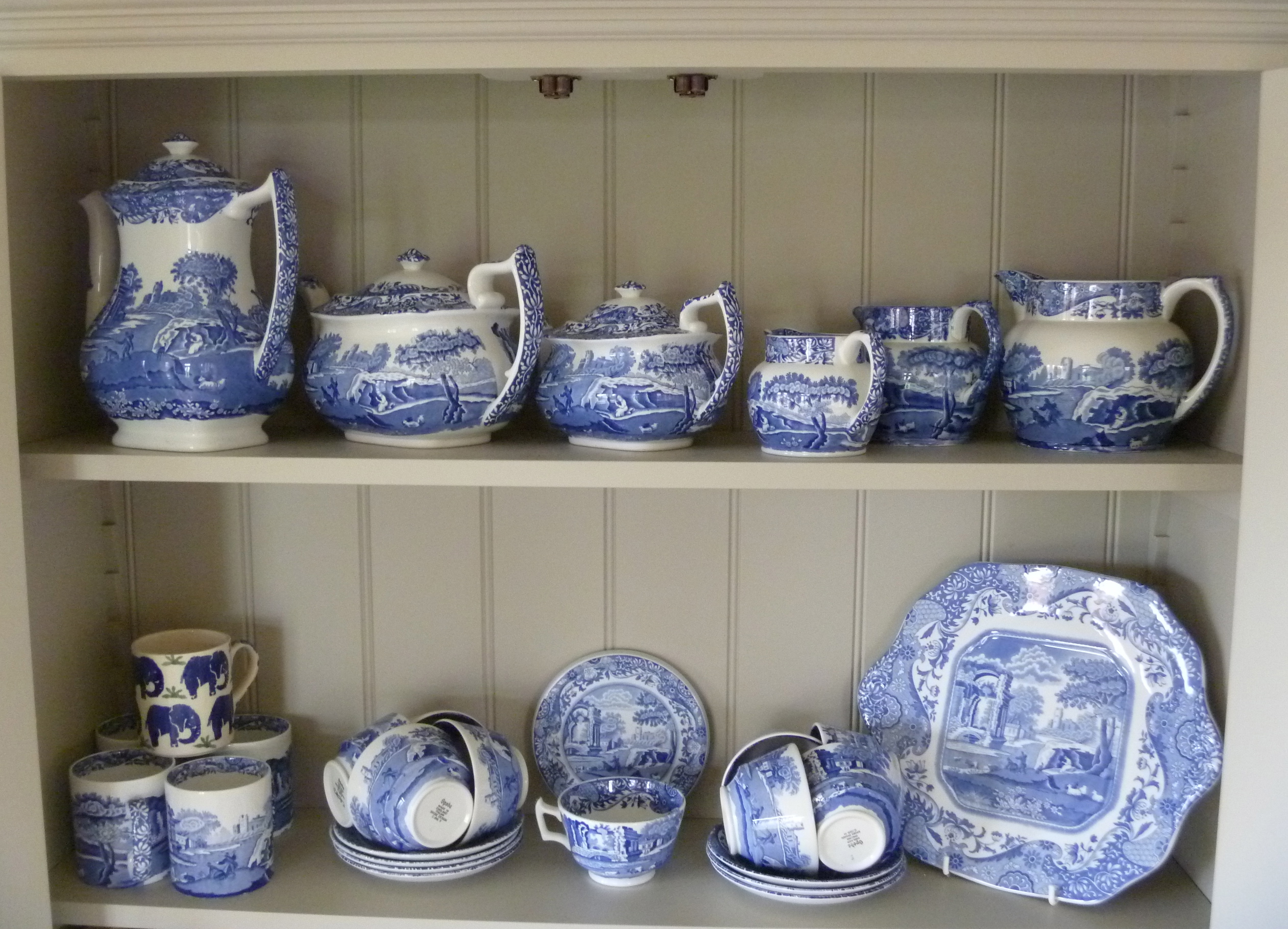 27 antique tea sets sitting in china cabinets that are worth more than ...