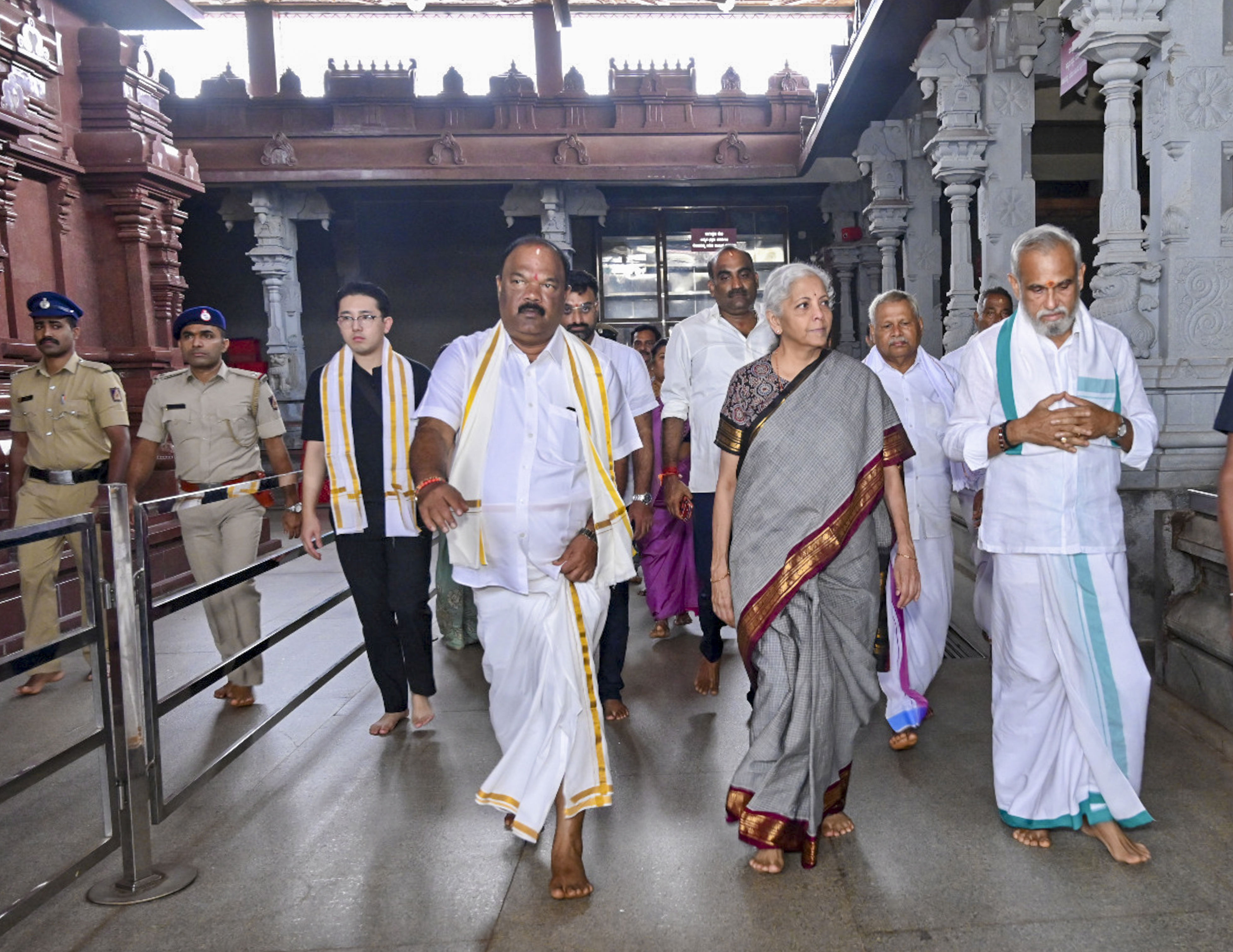 Nirmala Sitharaman visits New Mangalore Port; reviews infrastructure ...