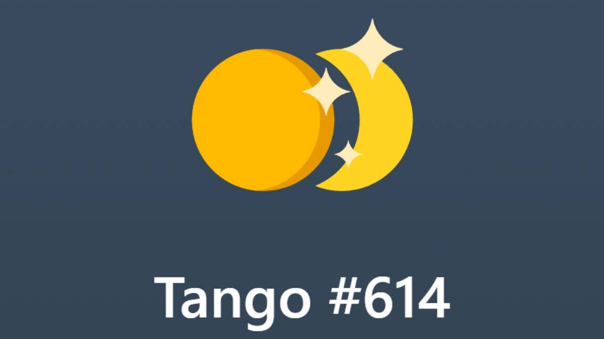 Today’s tango #614 LinkedIn answer (June 11, 2026)
