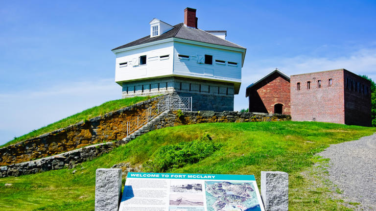 Maine's abandoned military fort under two hours from Boston is now a ...