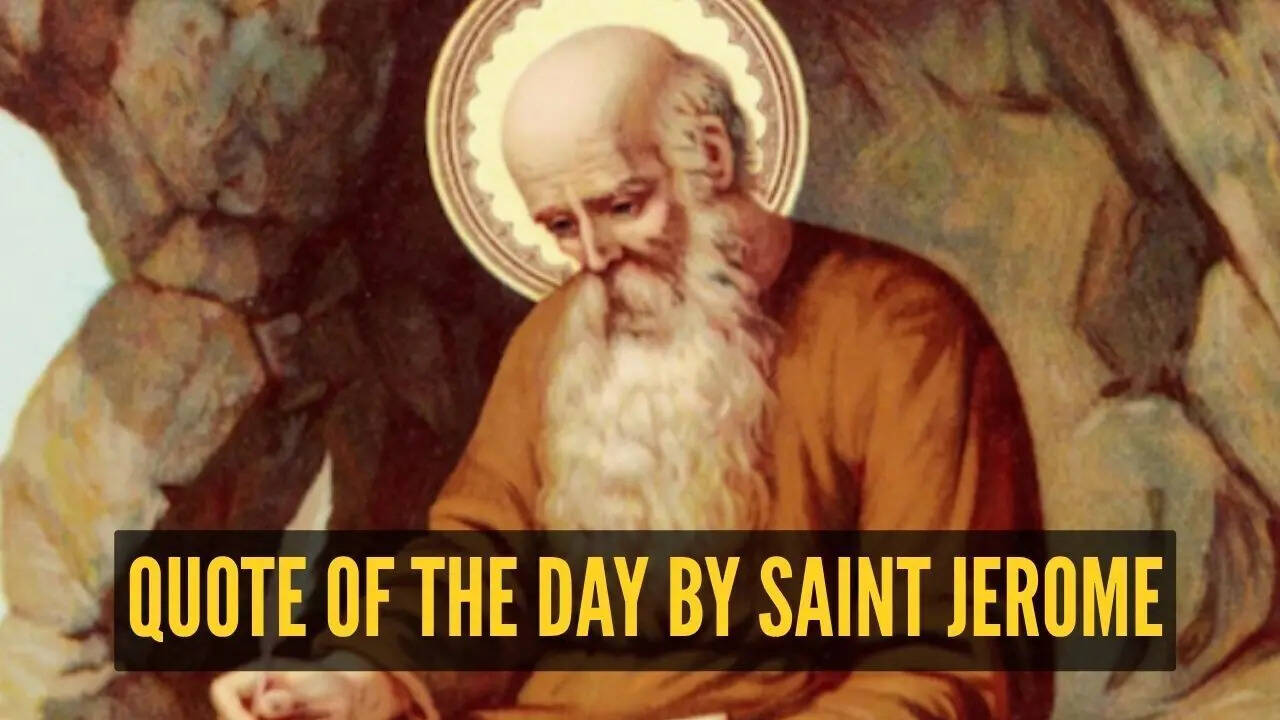 Quote of the day for children by St. Jerome: “Good, better, best. Never ...