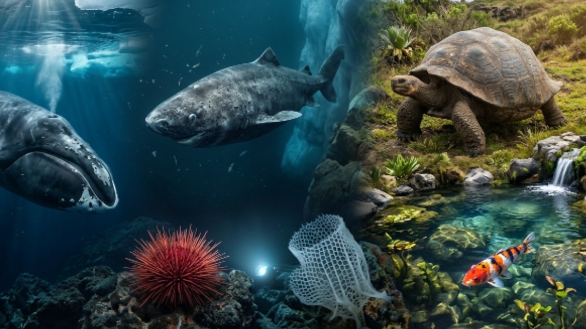 Scientists reveal the animals that can live for decadesor even centuries