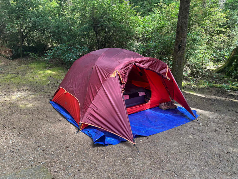 Is bringing an air mattress camping really 'glamping'?