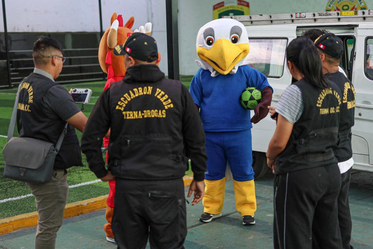 Cops disguised themselves as World Cup mascots to bust drug dealer in ...