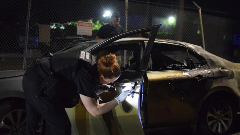 Car engulfed in flames on Erdman Avenue being investigated as arson ...