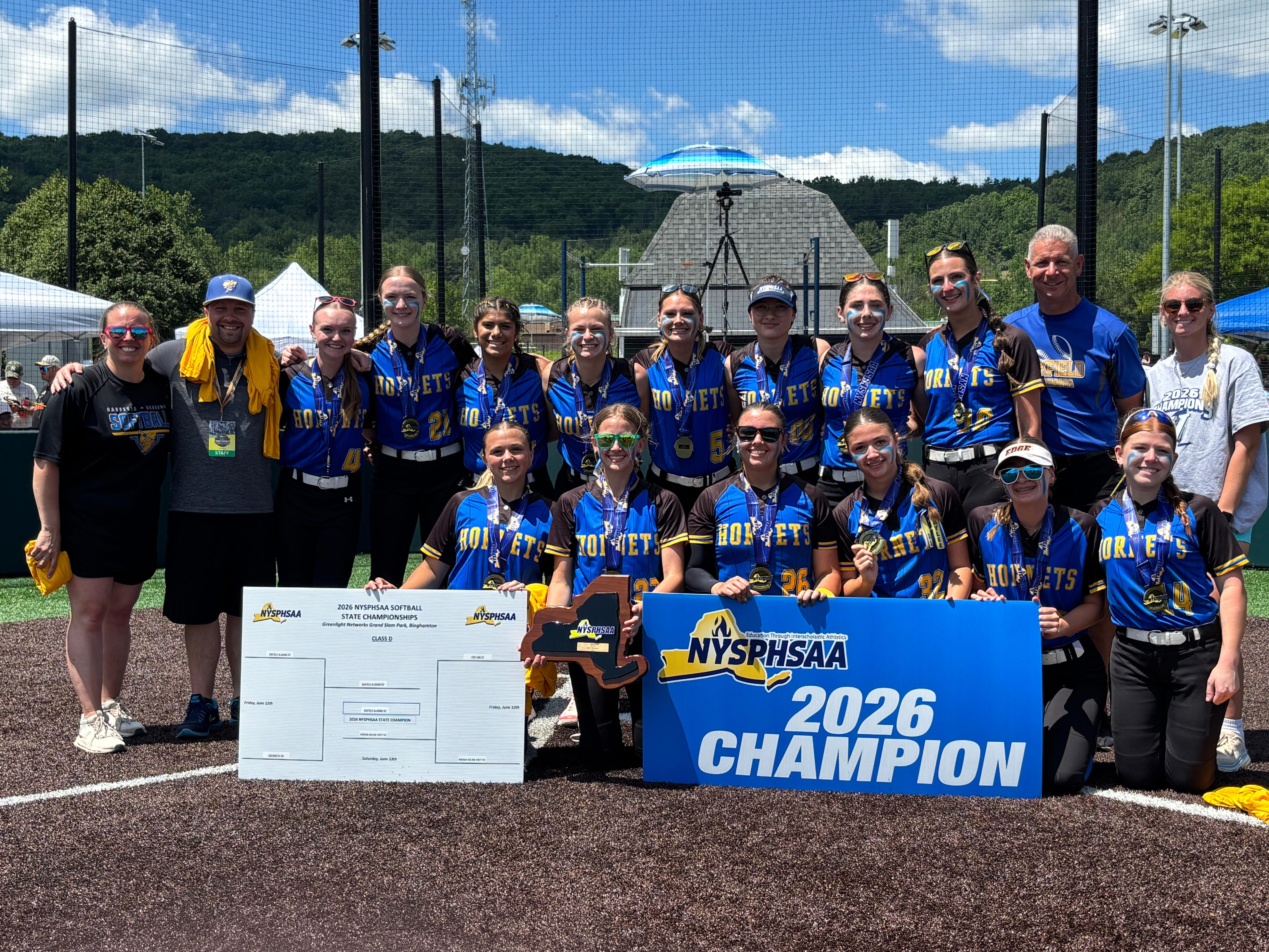 Oakfield-Alabama softball wins NYS Class D high school championship